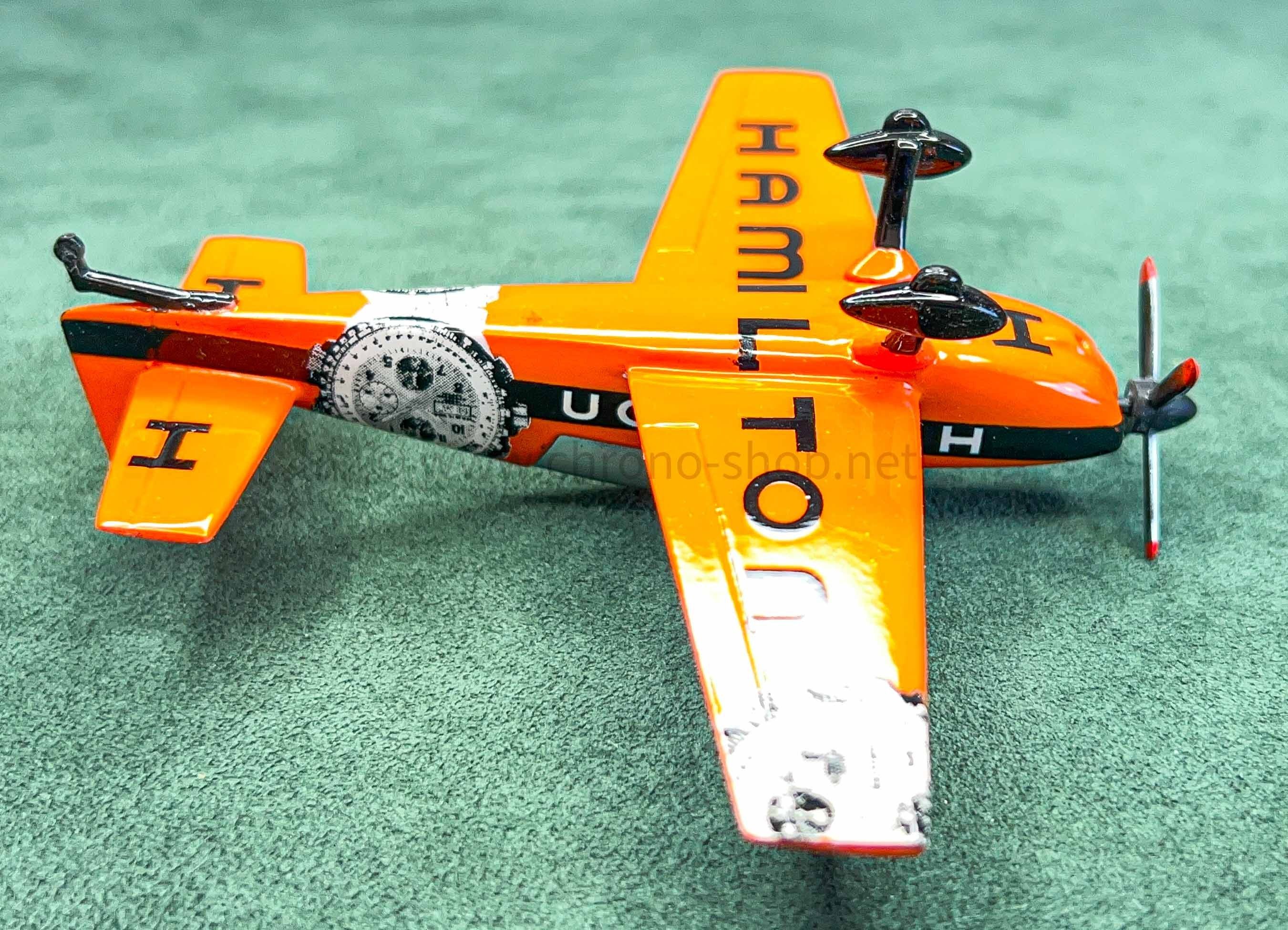 Hamilton Petit avion orange collection maquette résine de montres Khaki ...