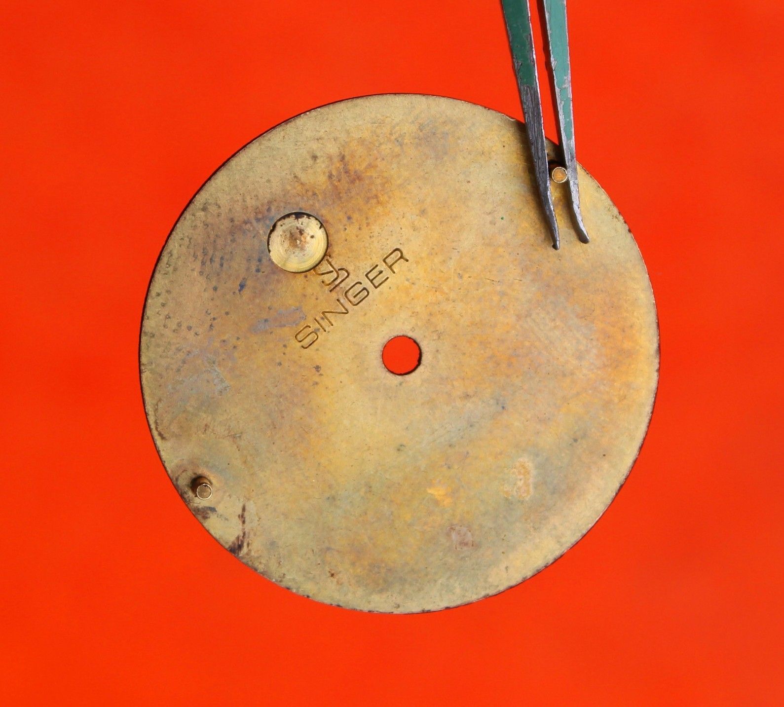 Vintage Cadran Rolex 5512 SINGER - 4 lignes -Submariner mat vintage ...