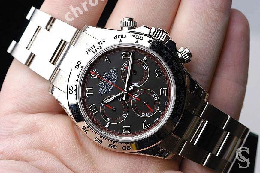 Rolex jeu 2 x Aiguilles Rouge RACING montres Rolex Cosmograph Daytona ...