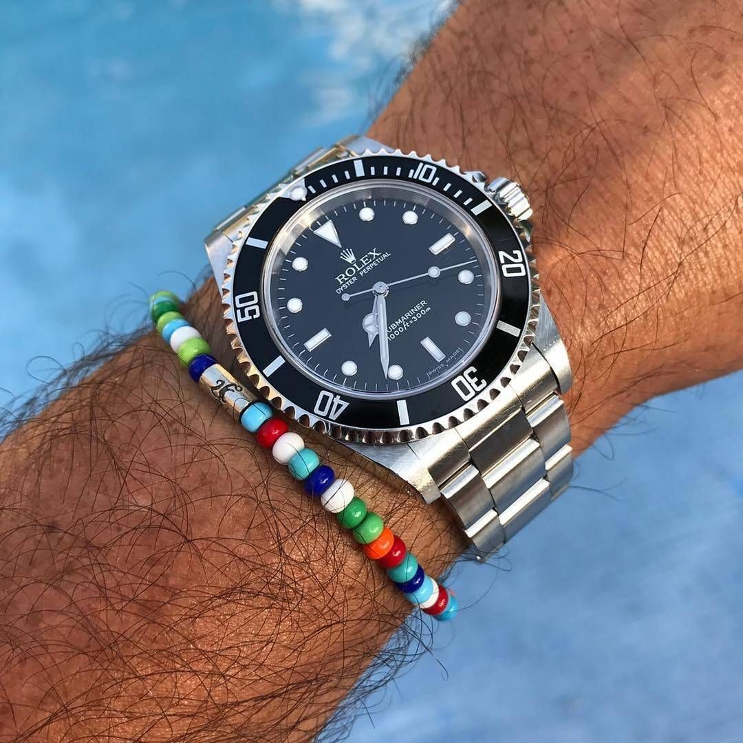 ROLEX SUBMARINER WATCH PART 14060,14060M SUPERLUMINOVA NEW HANDSET cal ...