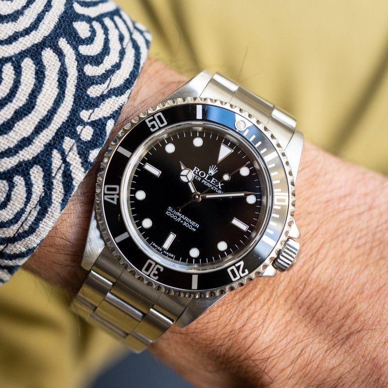 ROLEX SUBMARINER WATCH PART 14060,14060M SUPERLUMINOVA NEW HANDSET cal ...