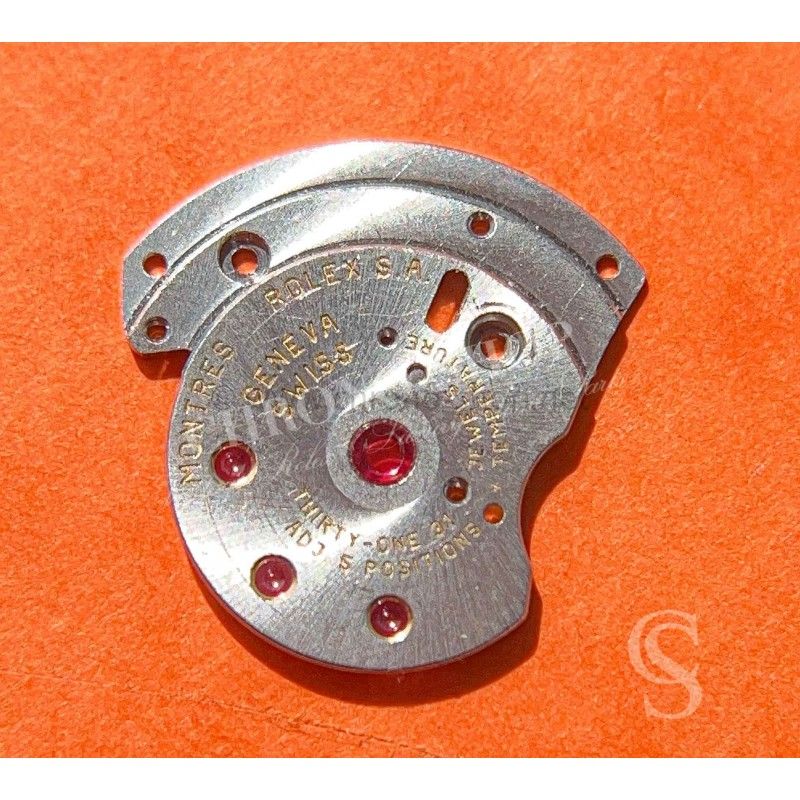Rolex vintage watch part 3135-140 automatic device upper bridge ...