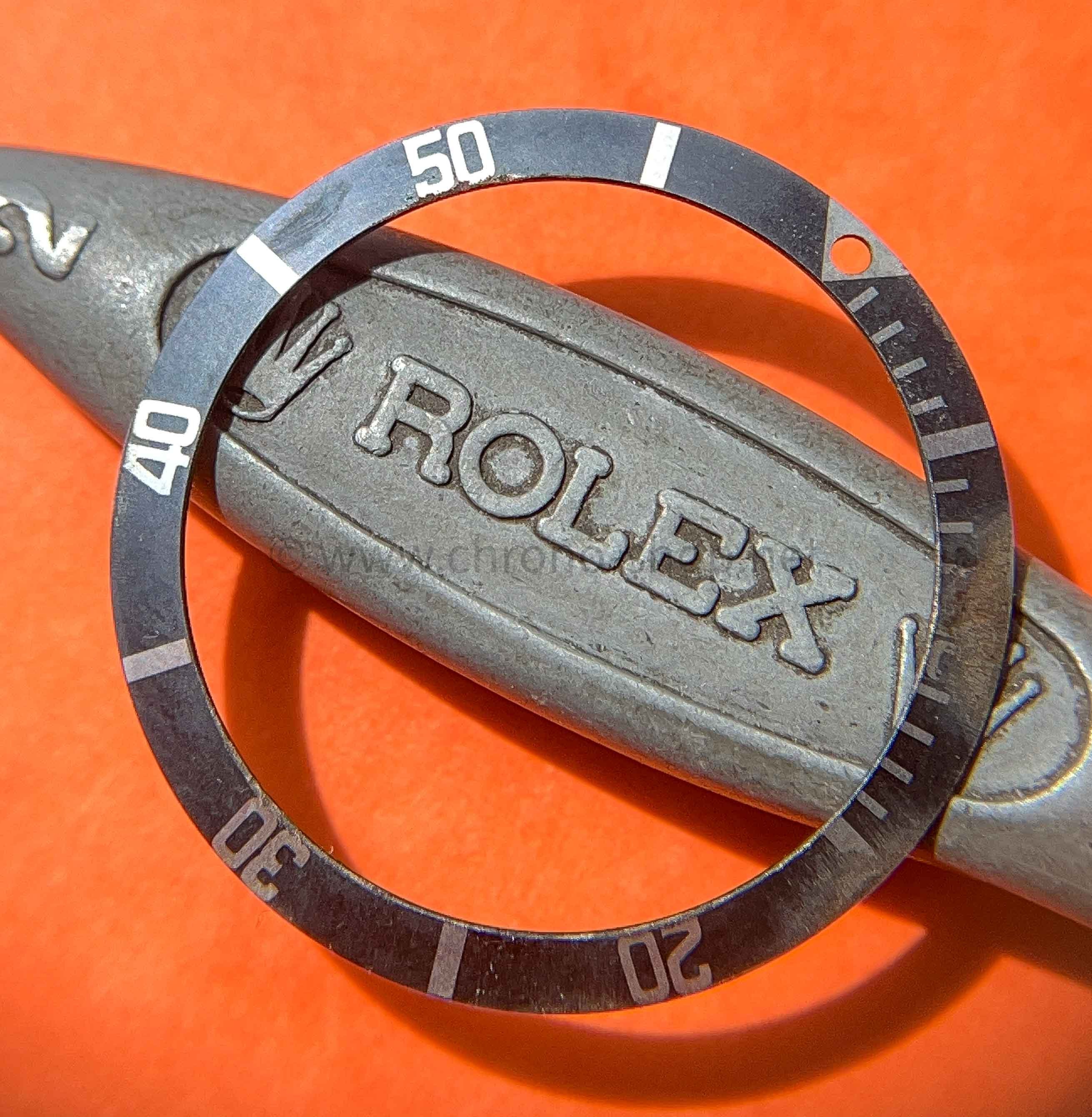 Rolex faded Fat Font Kissing four Mk II bezel insert Submariner 5513 ...