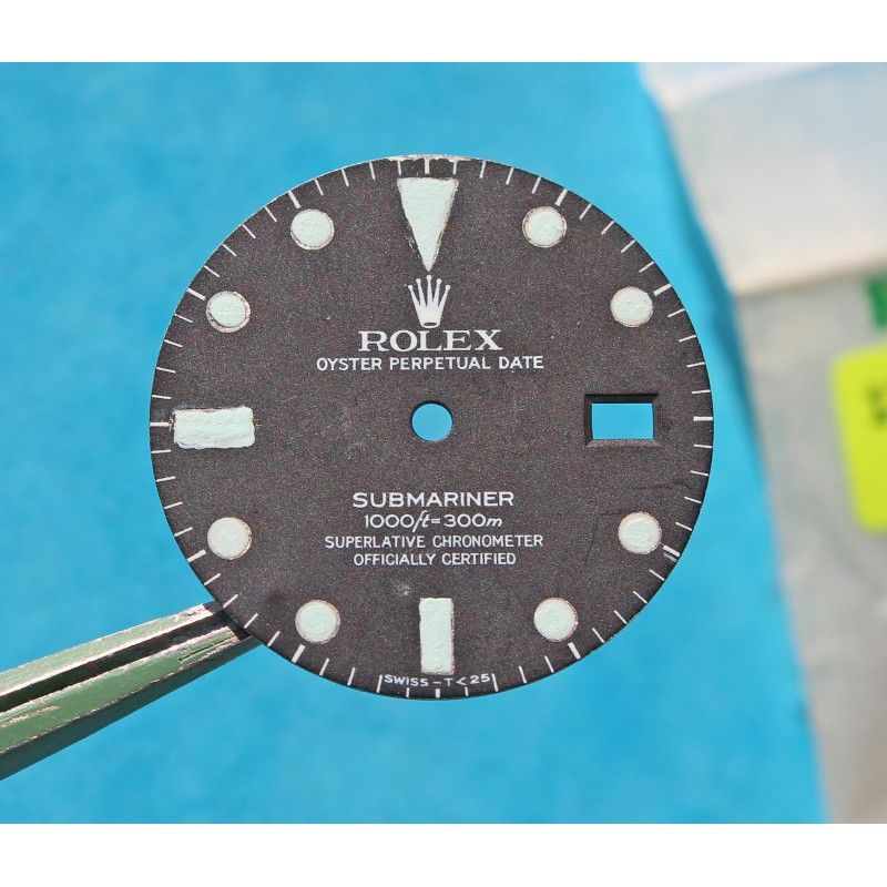 Vintage Relumed Rolex Submariner 16800 Matte Dial cal 3035 Transitional ...