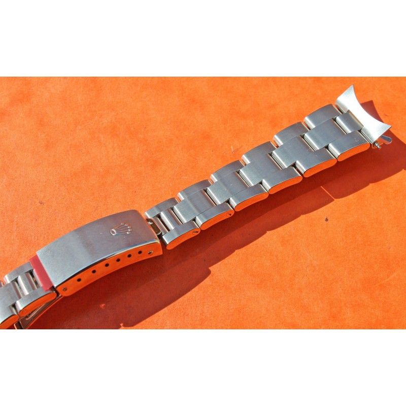 NEW Rolex Oyster Stainless Steel 19mm Men's Bracelet Ref 78350 19 ...