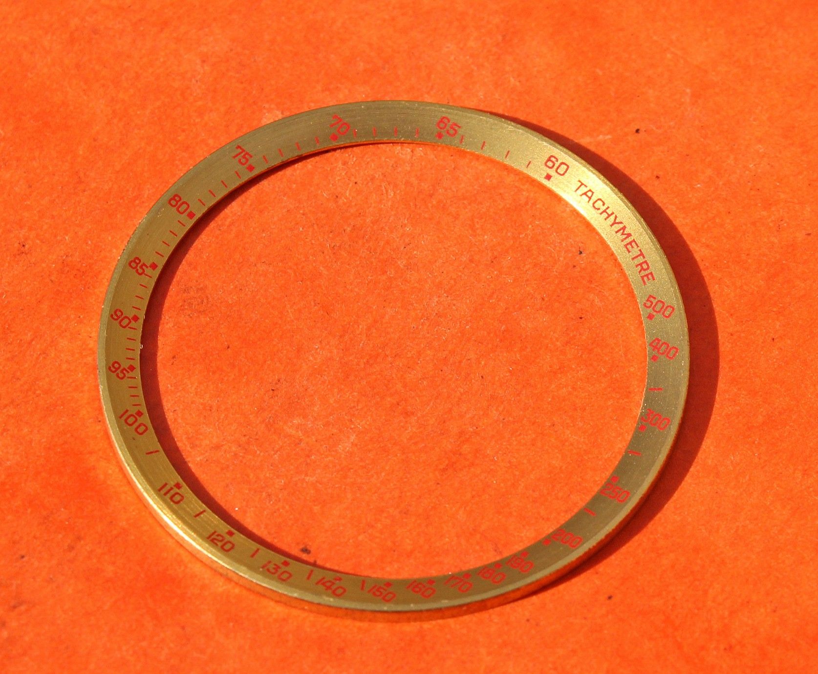 Rare 70's vintage Omega Speedmaster Mark II GOLD GILT color Tachymeter ...