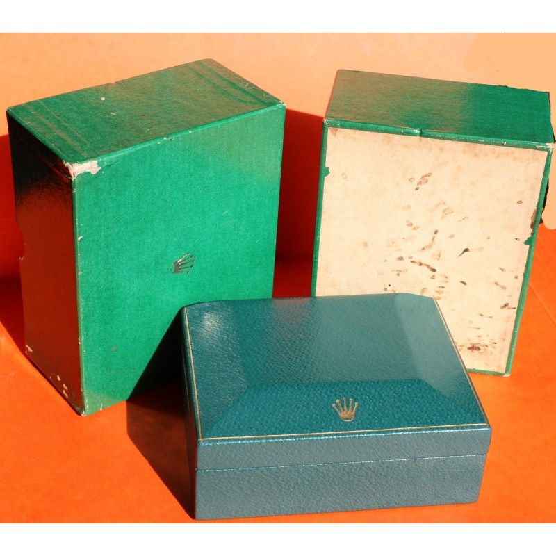 ★VINTAGE ROLEX Triangle Top Box wooden 50-60's Sub 5510, 6538, 6536 ...