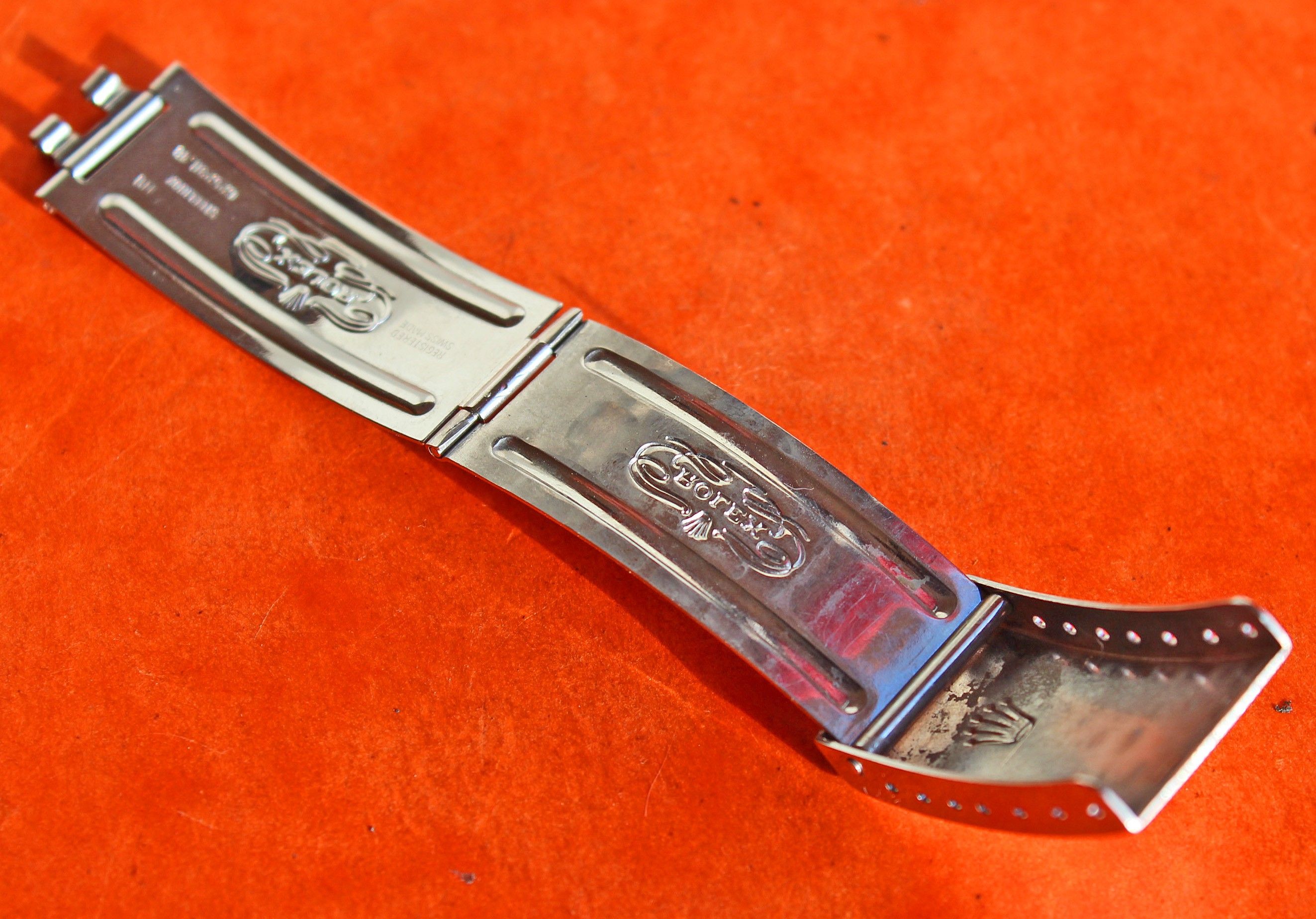 Rolex 62523H 18, H11 code clasp folded Buckle Deployant 20mm Jubilee ...