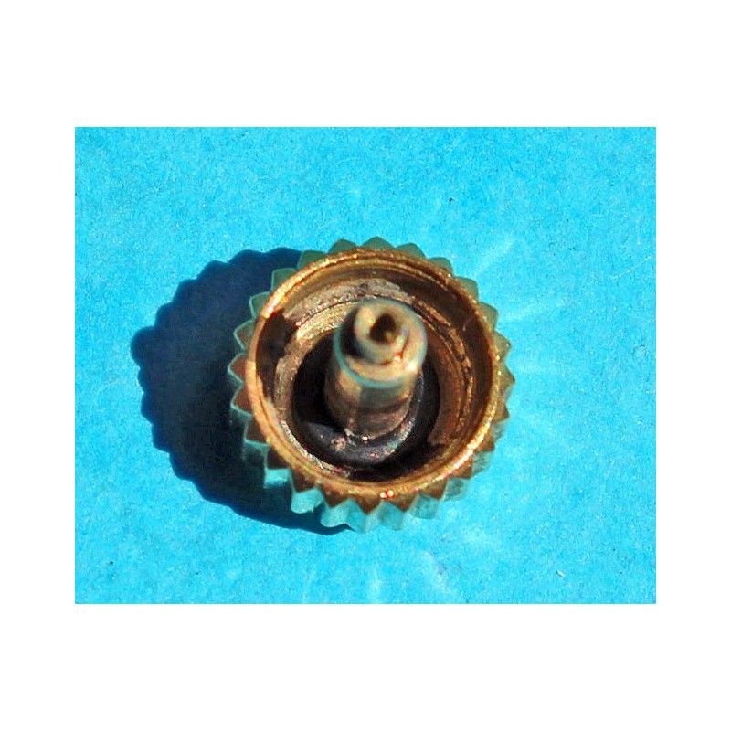 ROLEX original gold color crown triple lock 703 Watch Crown Part ...
