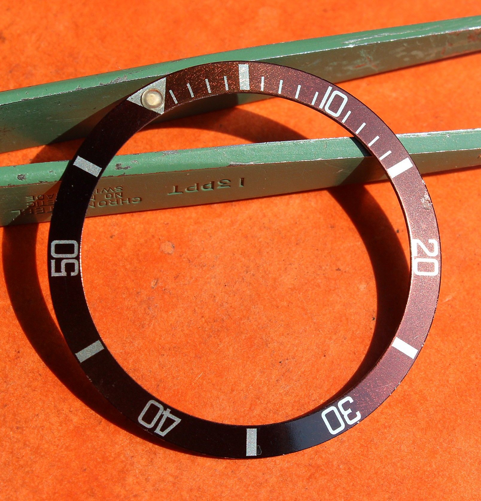 GORGEOUS ROLEX TROPICAL INSERT 5513, 5512, 1665, 1680 "BROWN ...