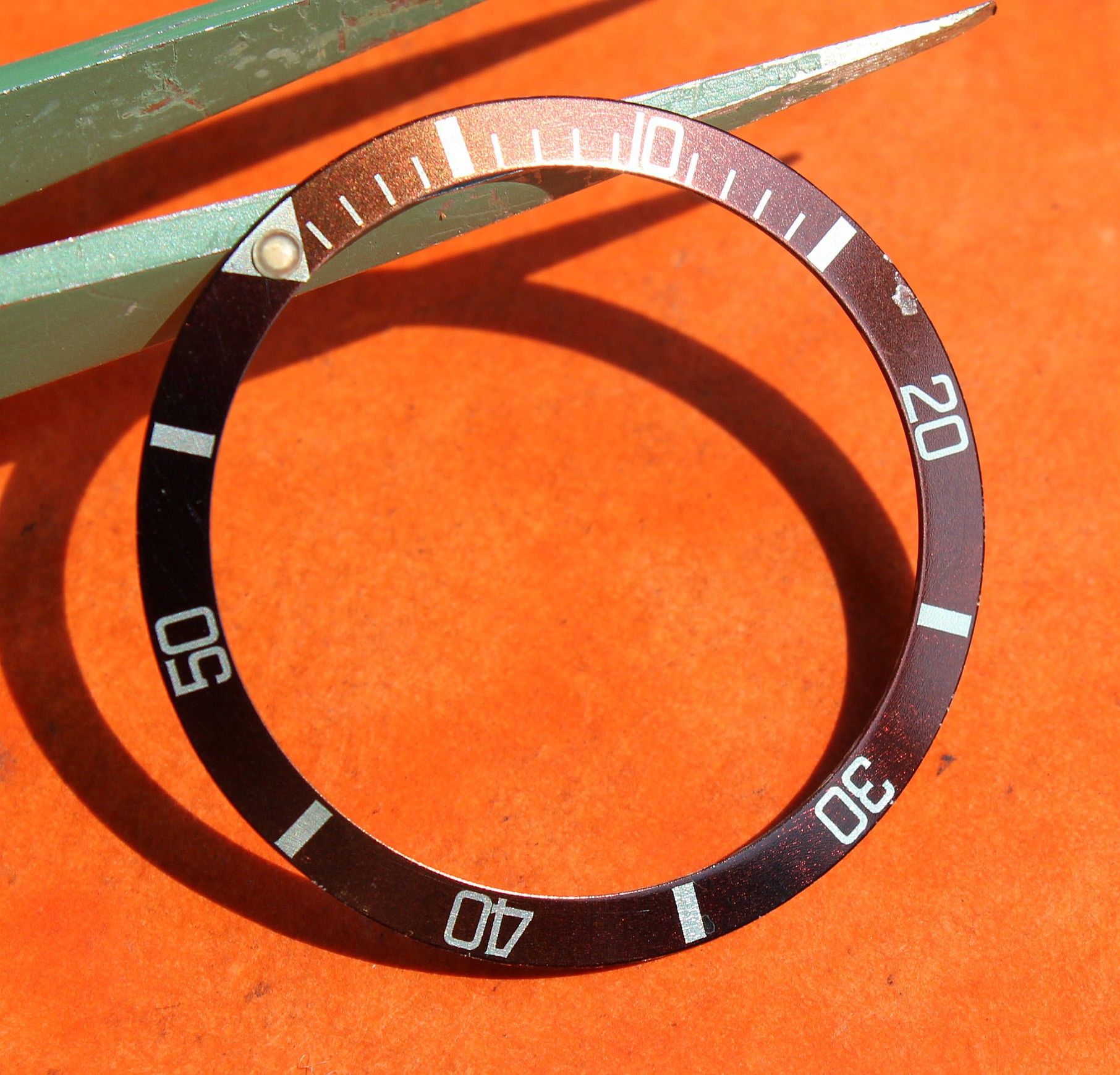 GORGEOUS ROLEX TROPICAL INSERT 5513, 5512, 1665, 1680 "BROWN ...