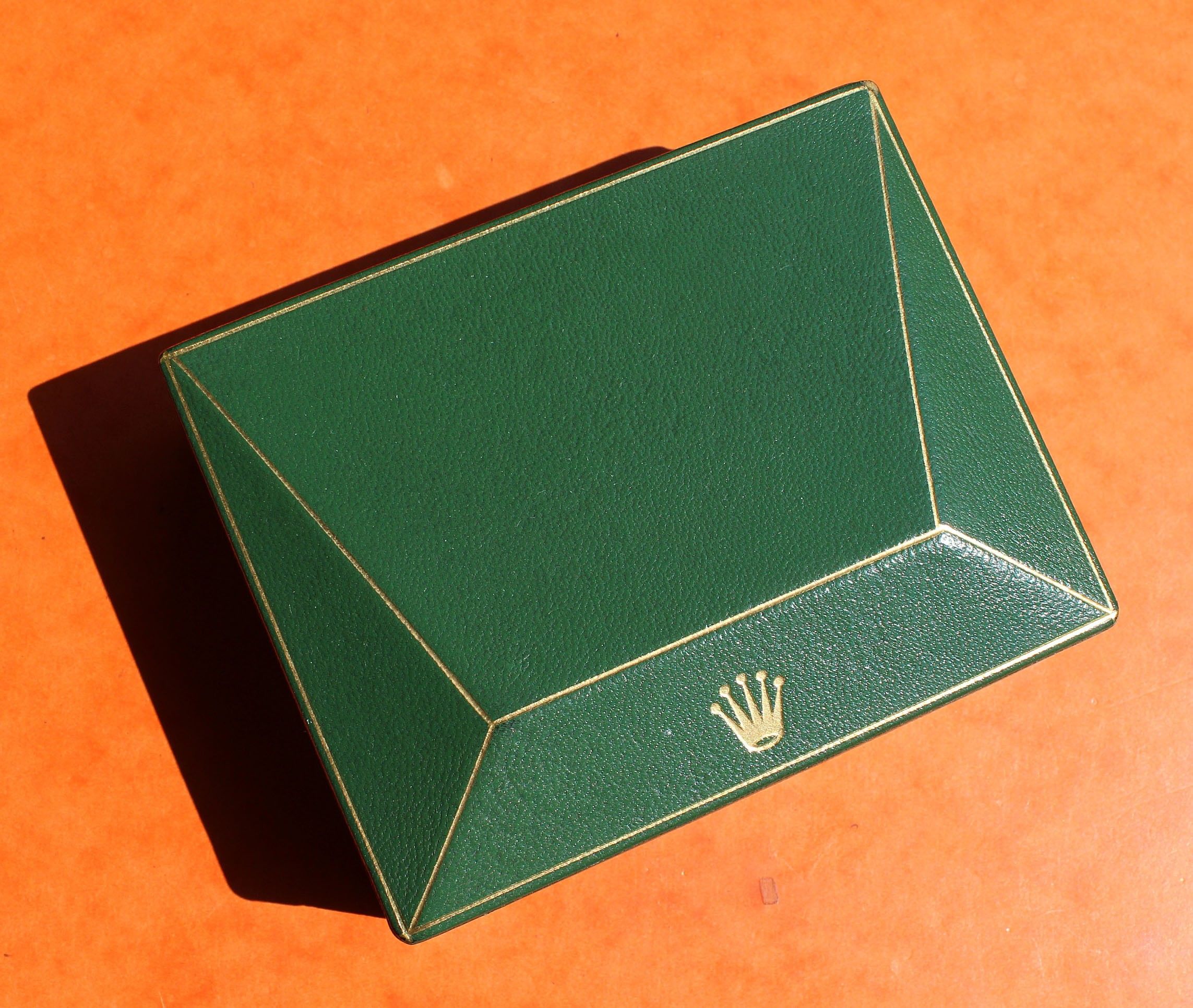 ROLEX Triangle Top Box COFFIN 50-60's Sub 5510, 6538, 6536, 5508 ...