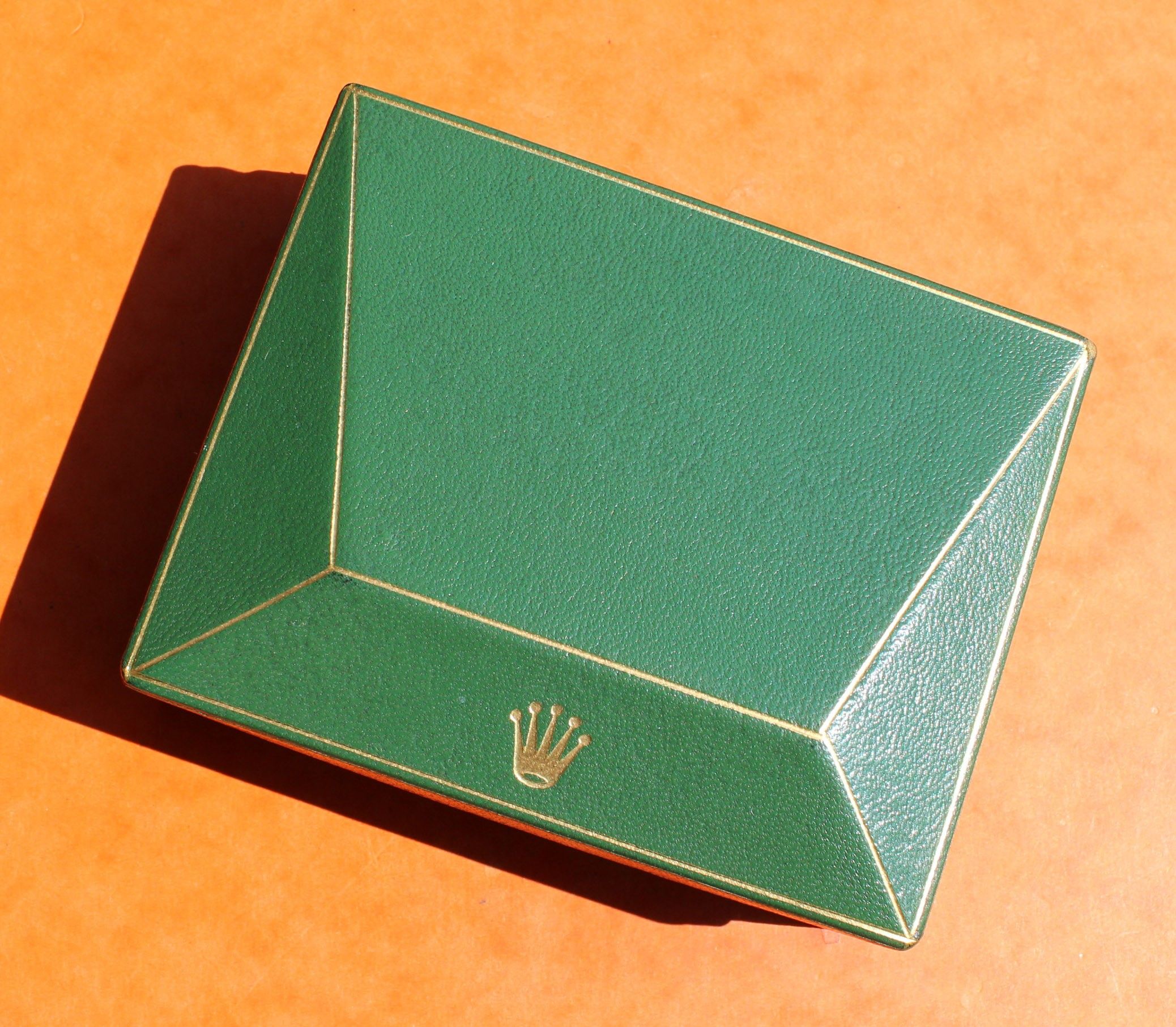 ROLEX Triangle Top Box COFFIN 50-60's Sub 5510, 6538, 6536, 5508 ...