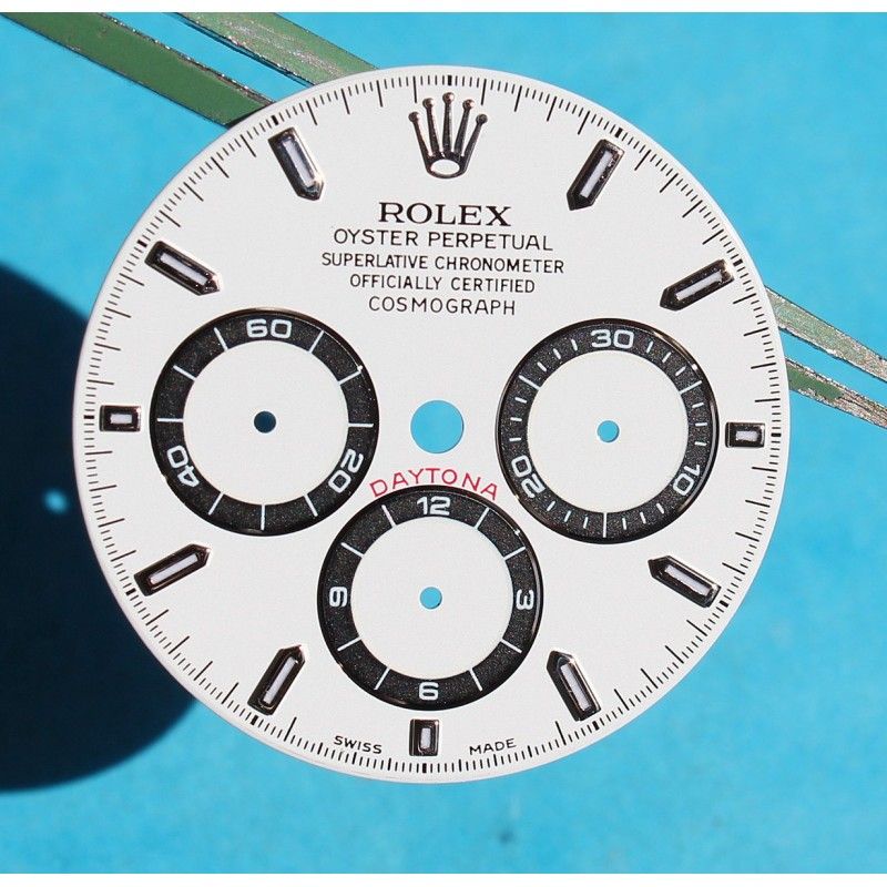 Rolex Vintage White Dial Daytona Cosmograph Zenith 16520 cal 4030 El ...