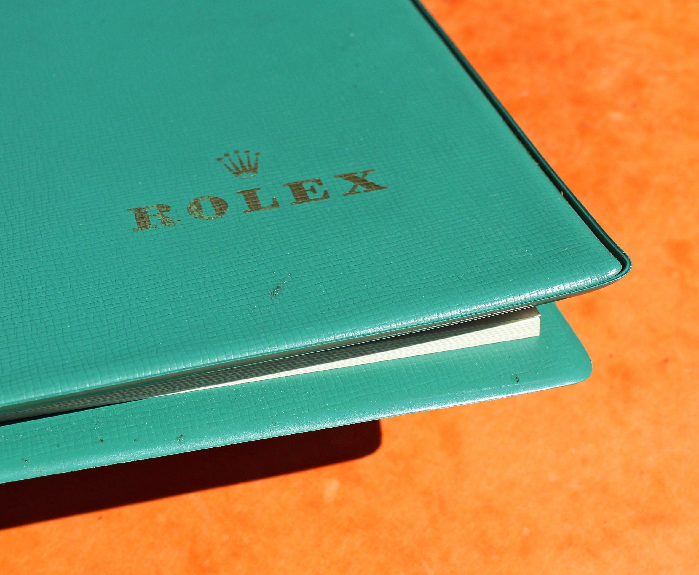 ROLEX VINTAGE 70's NOTEBOOK, Notepad, Note, Bloc-Notes, 记事本 メモ帳 ...