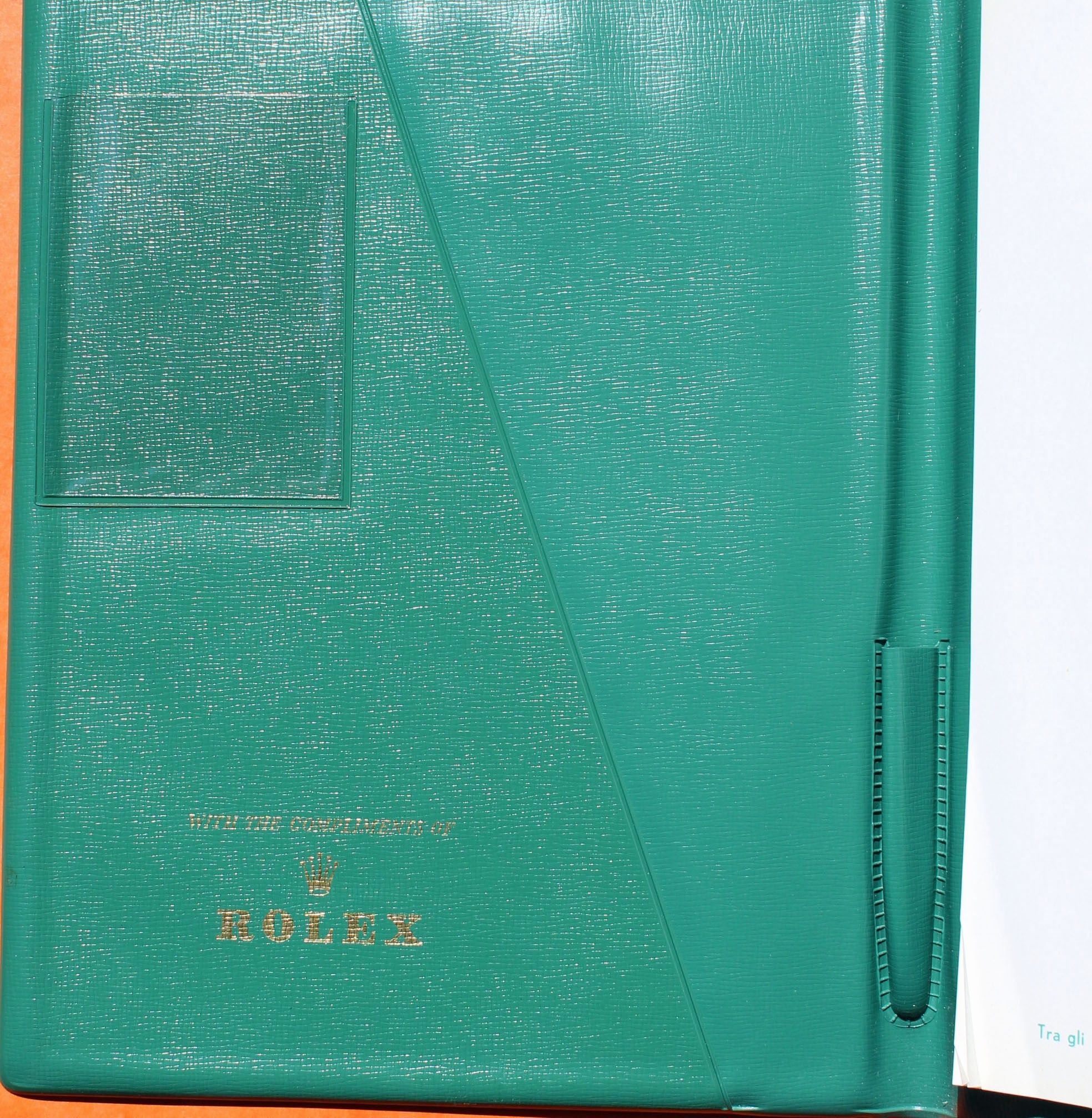 ROLEX VINTAGE 70's NOTEBOOK, Notepad, Note, Bloc-Notes, 记事本 メモ帳 ...