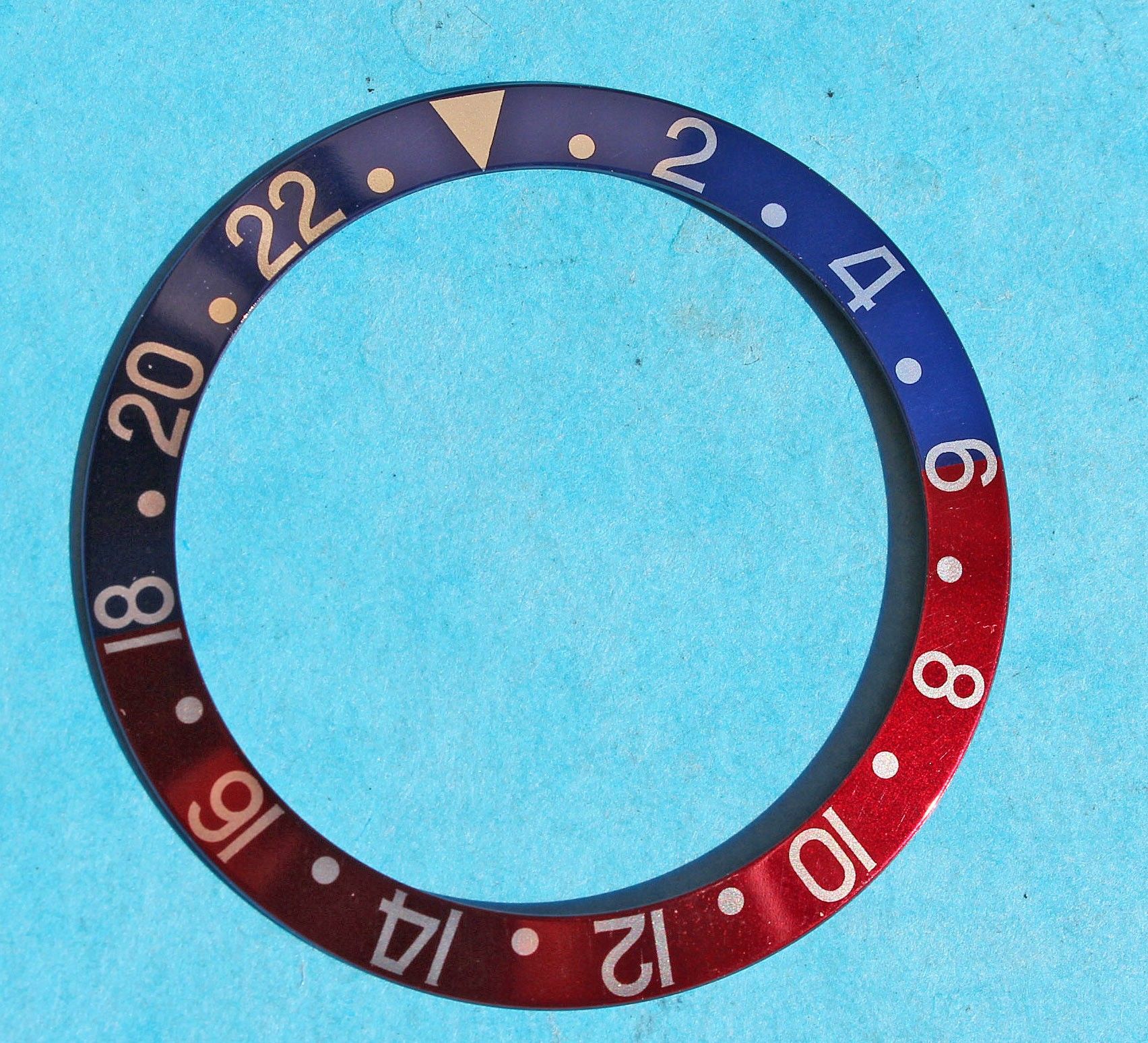 Vintage N.O.S Rolex Factory 1675, 16750 GMT Master Blue/Red PEPSI color ...