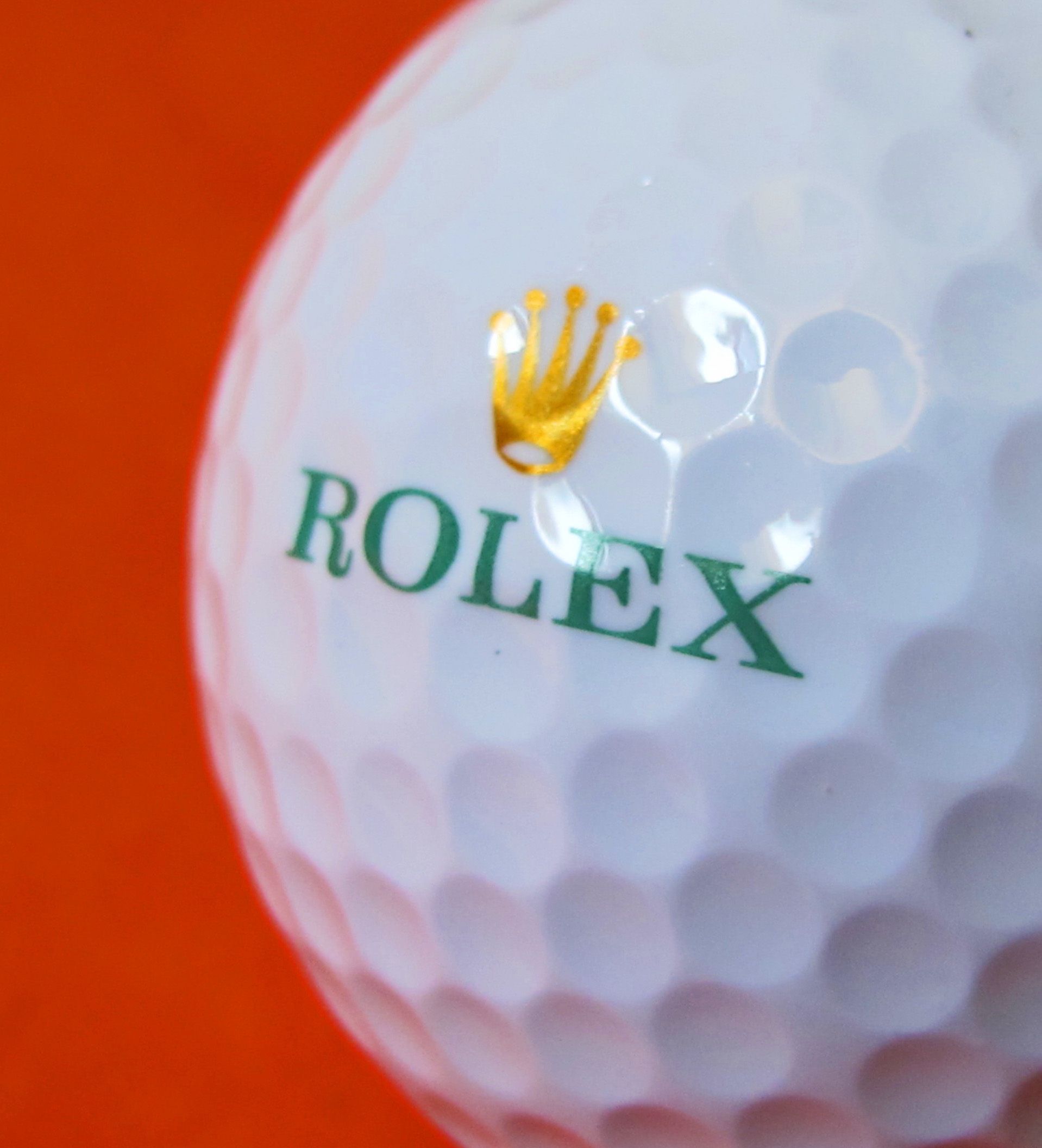 NEW Rolex Logo Golf Ball