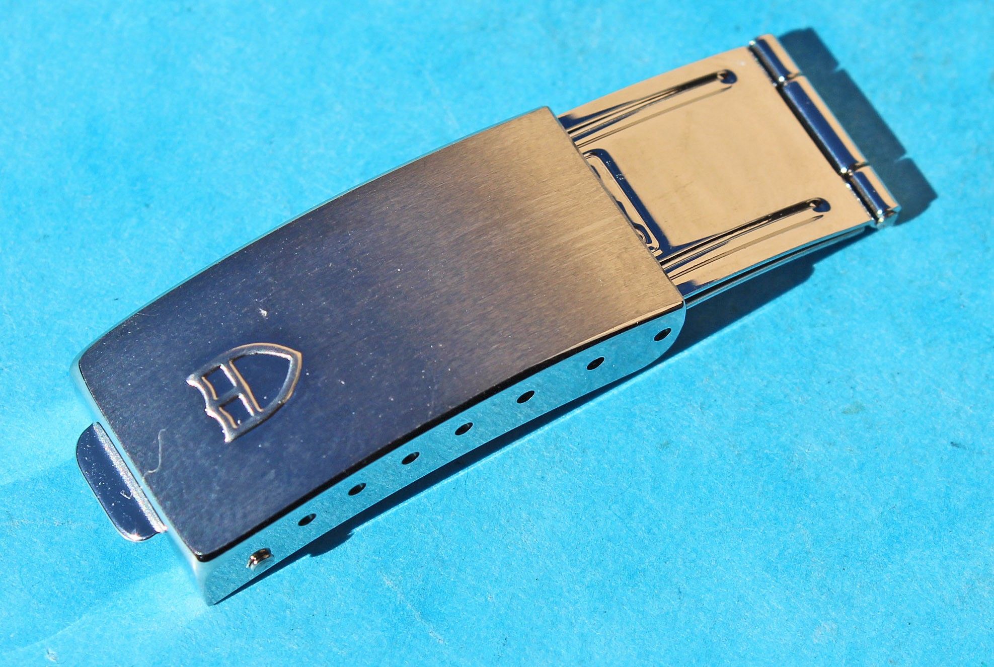 GENUINE TUDOR 7835 FOLDED DEPLOYANT CLASP WATCHES BANDS NEW FOR 19mm ...