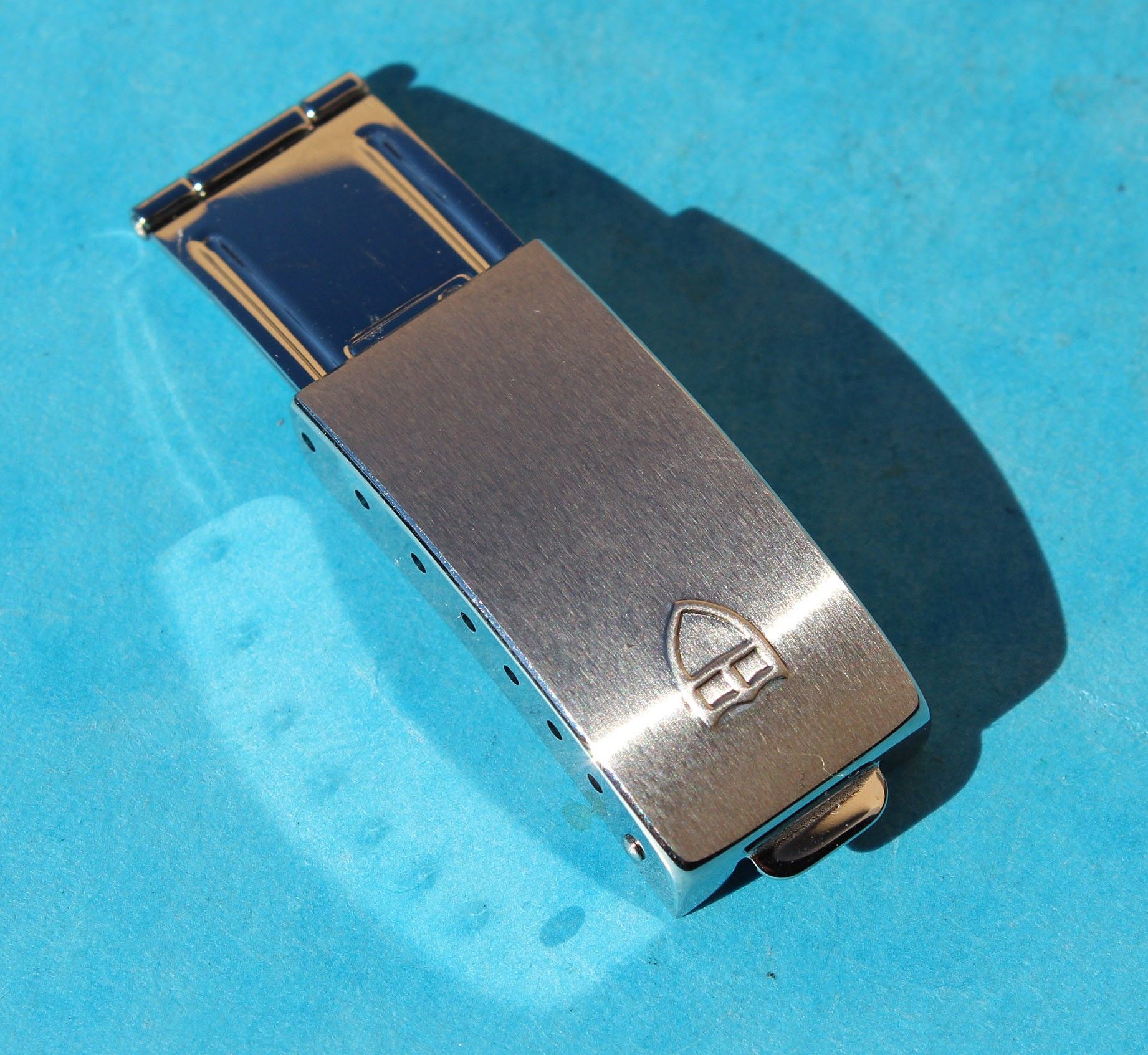 GENUINE TUDOR 7835 FOLDED DEPLOYANT CLASP WATCHES BANDS NEW FOR 19mm ...