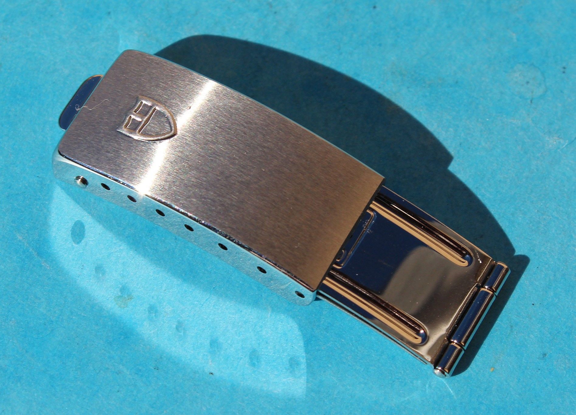 GENUINE TUDOR 7835 FOLDED DEPLOYANT CLASP WATCHES BANDS NEW FOR 19mm ...