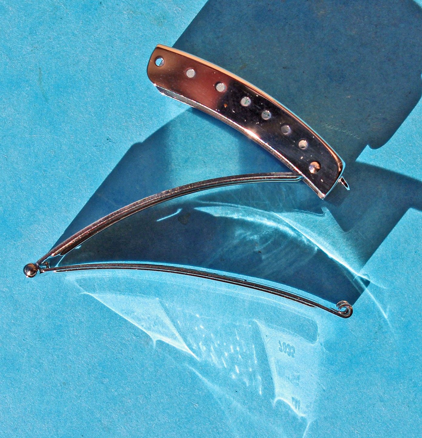 GENUINE TUDOR 7835 FOLDED DEPLOYANT CLASP WATCHES BANDS NEW FOR 19mm ...