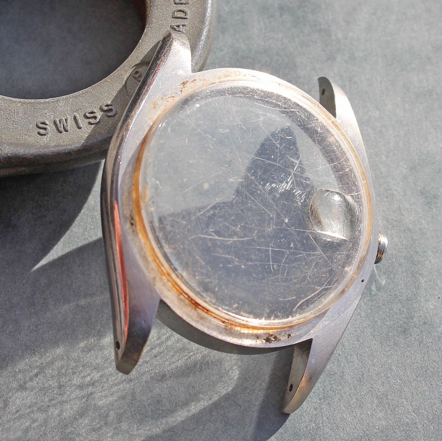 VINTAGE & GENUINE 1979 MEN'S ROLEX DATEJUST 16014 WATCH CASE ASSEMBLY ...