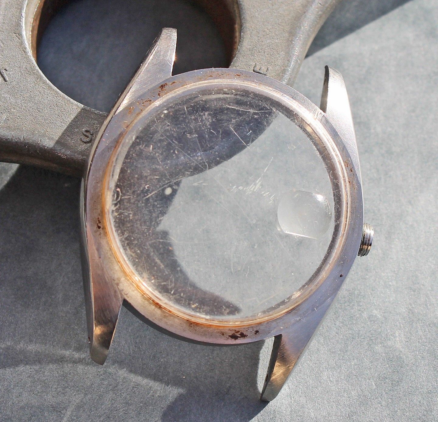 VINTAGE & GENUINE 1979 MEN'S ROLEX DATEJUST 16014 WATCH CASE ASSEMBLY ...