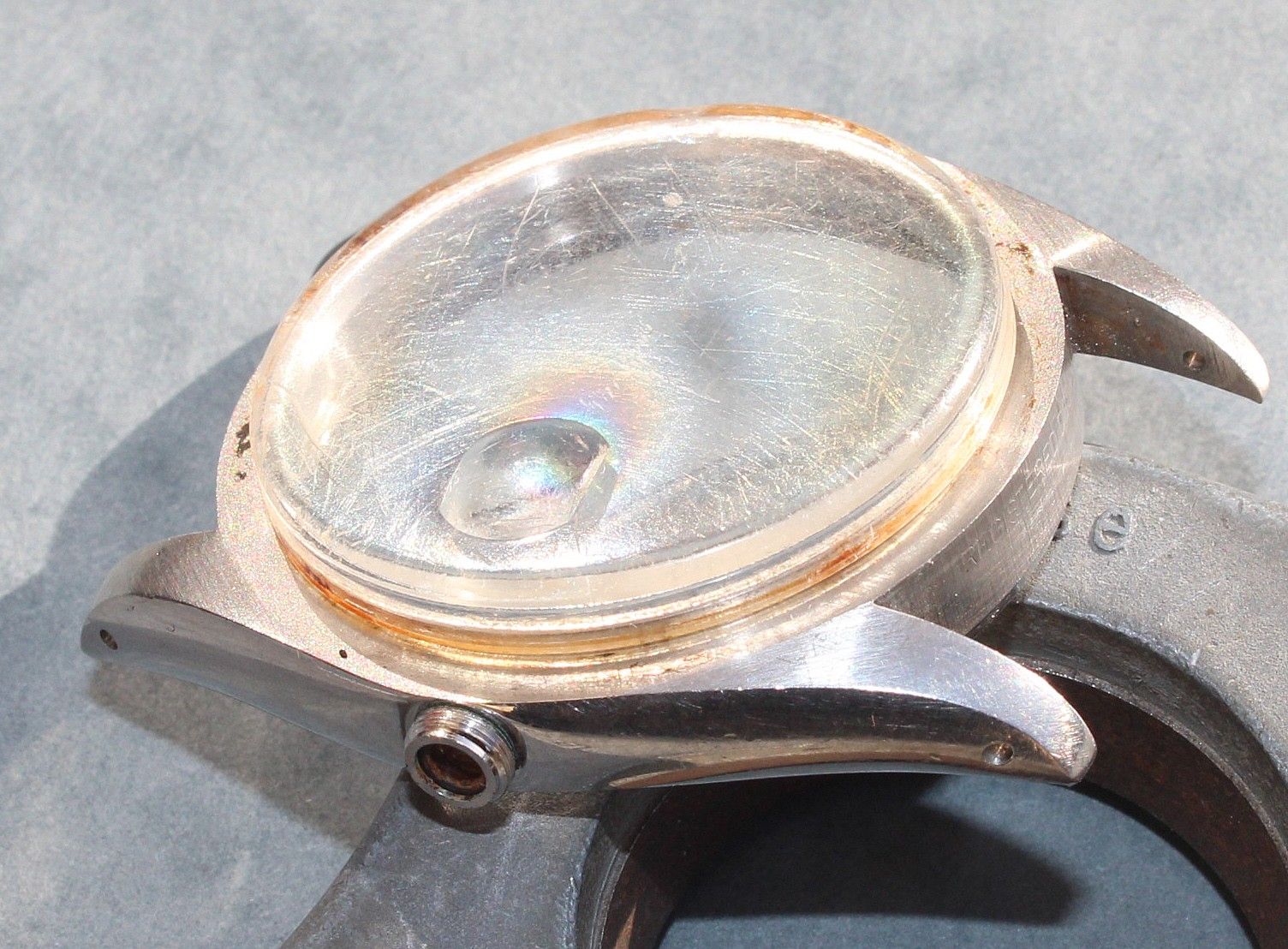 VINTAGE & GENUINE 1979 MEN'S ROLEX DATEJUST 16014 WATCH CASE ASSEMBLY ...