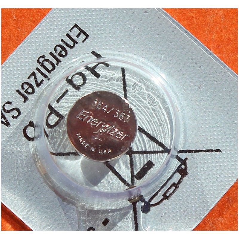 WATCH BATTERY 364-363 ENERGIZER 364-3639LD, SR621SW, SR621W, SR60