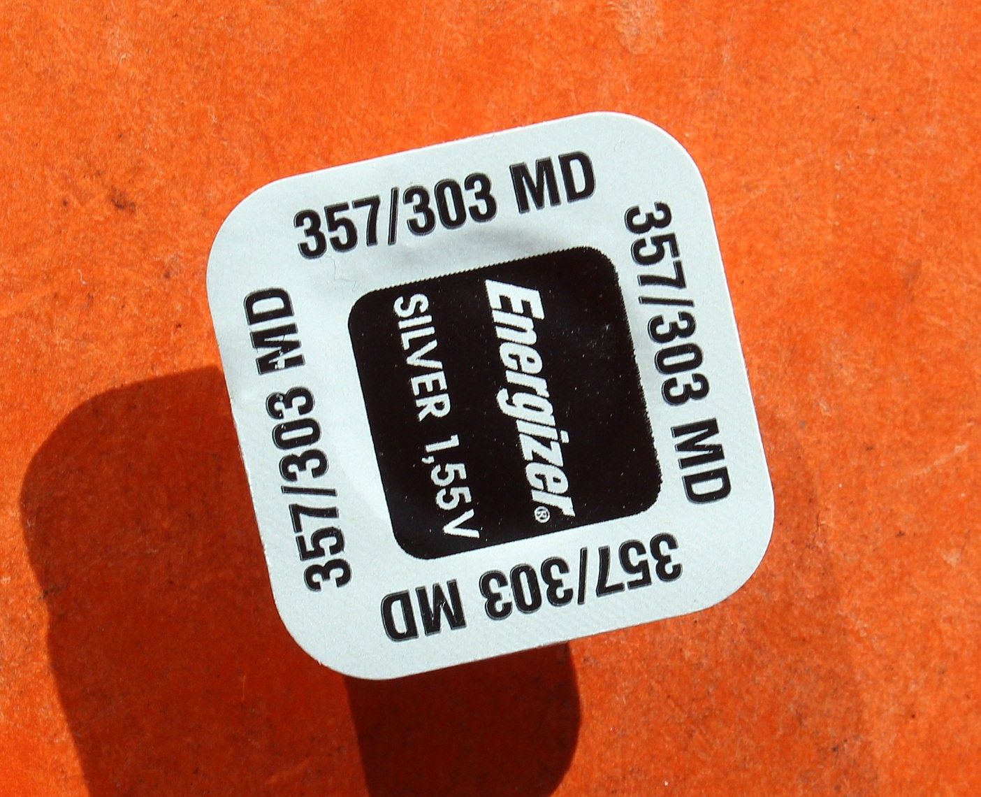 Energizer -357 / 303, 357 3030 MD, Energizer Watch Batteries 1.55V ...