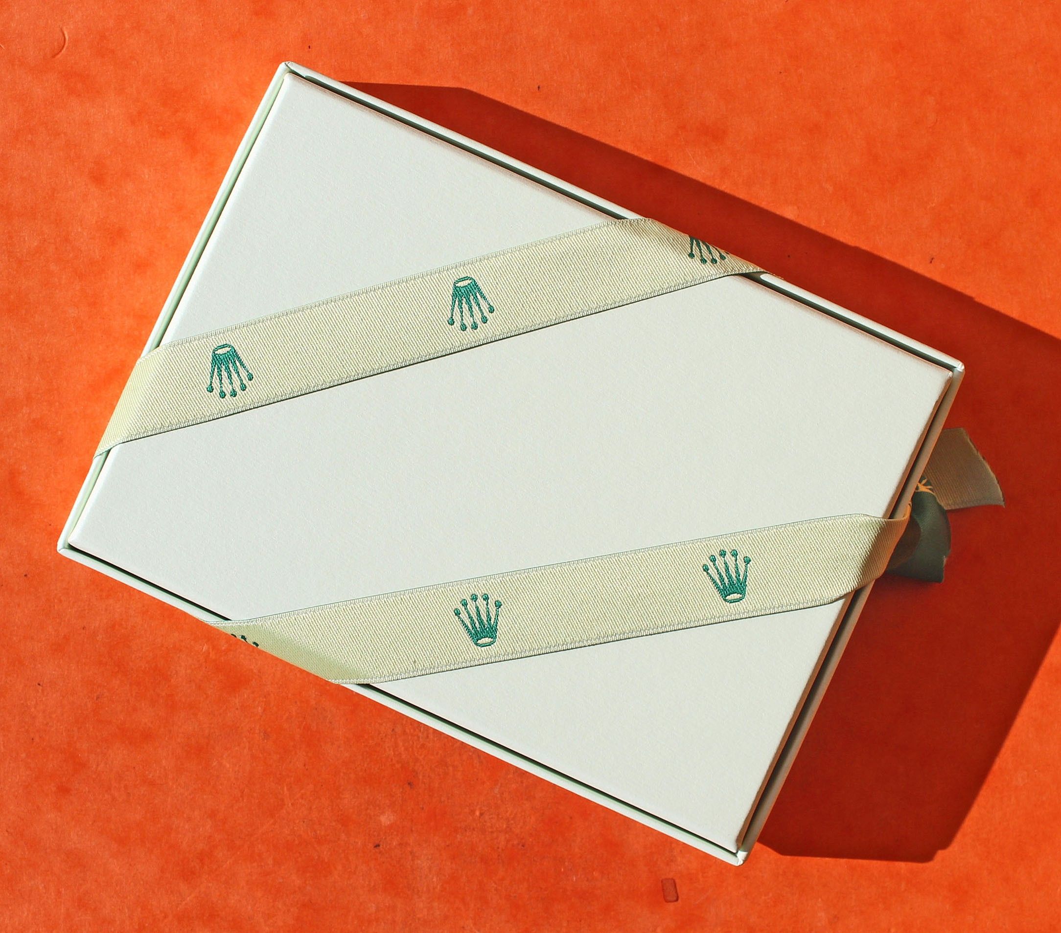 Authentic New Rolex Accessory Leather Notepad, Joitter with Writing Paper