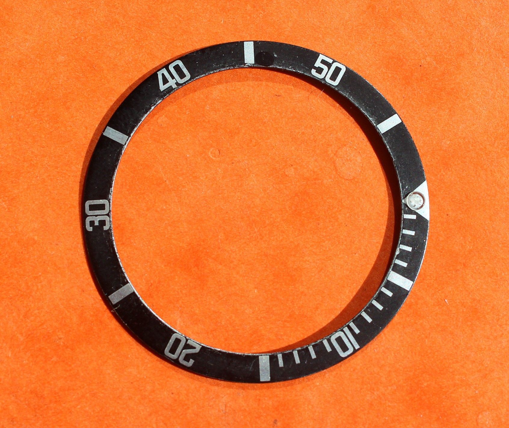 Genuine Rolex & Tudor faded Fat Font bezel insert Submariner 5513, 5512 ...