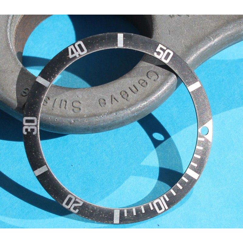 Genuine Rolex & Tudor faded Grey Fat Font bezel insert Submariner 5513 ...