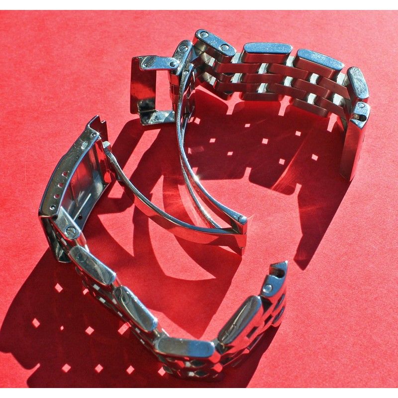 BREITLING STRONG STAINLESS STEEL PILOT BRACELET WATCH 20mm CHRONOMAT ...