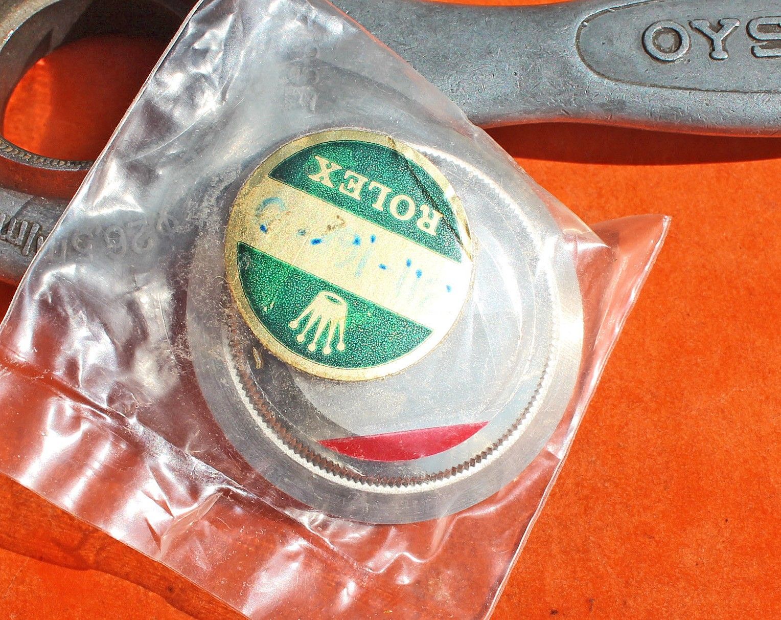 Rolex rare NOS, New Case Back Submariner date watch ref 16800, 168000 ...