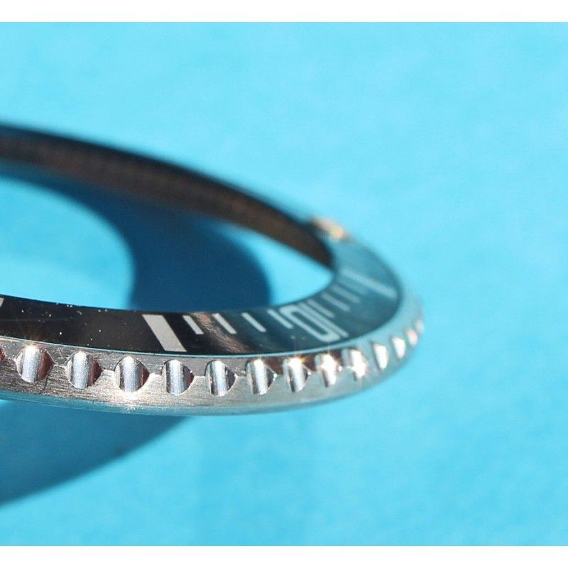 Stunning Vintage Black Rolex Submariner date watch Bezel Insert 16800 ...
