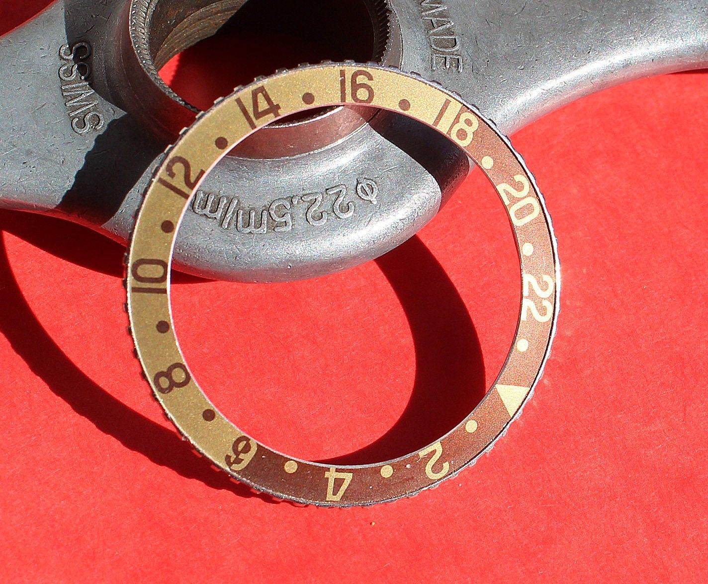 ★RARE & GENUINE ROLEX GMT MASTER WATCH 6542, 1675 CORNINO & POINTED ...