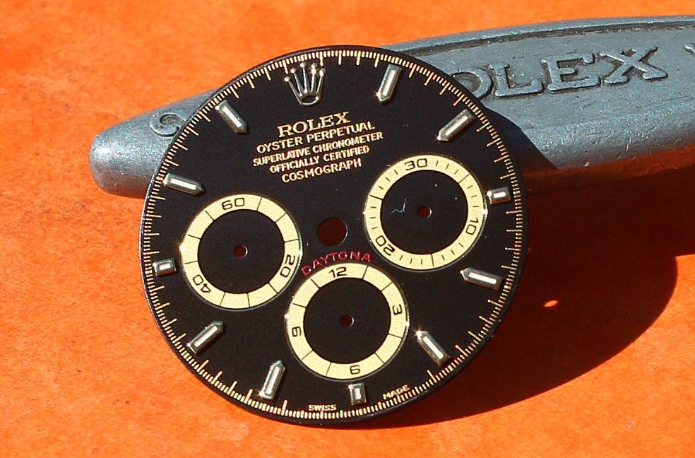 ROLEX CADRAN MONTRES DAYTONA 16523, 16528 EL PRIMERO COSMOGRAPH Cal ...