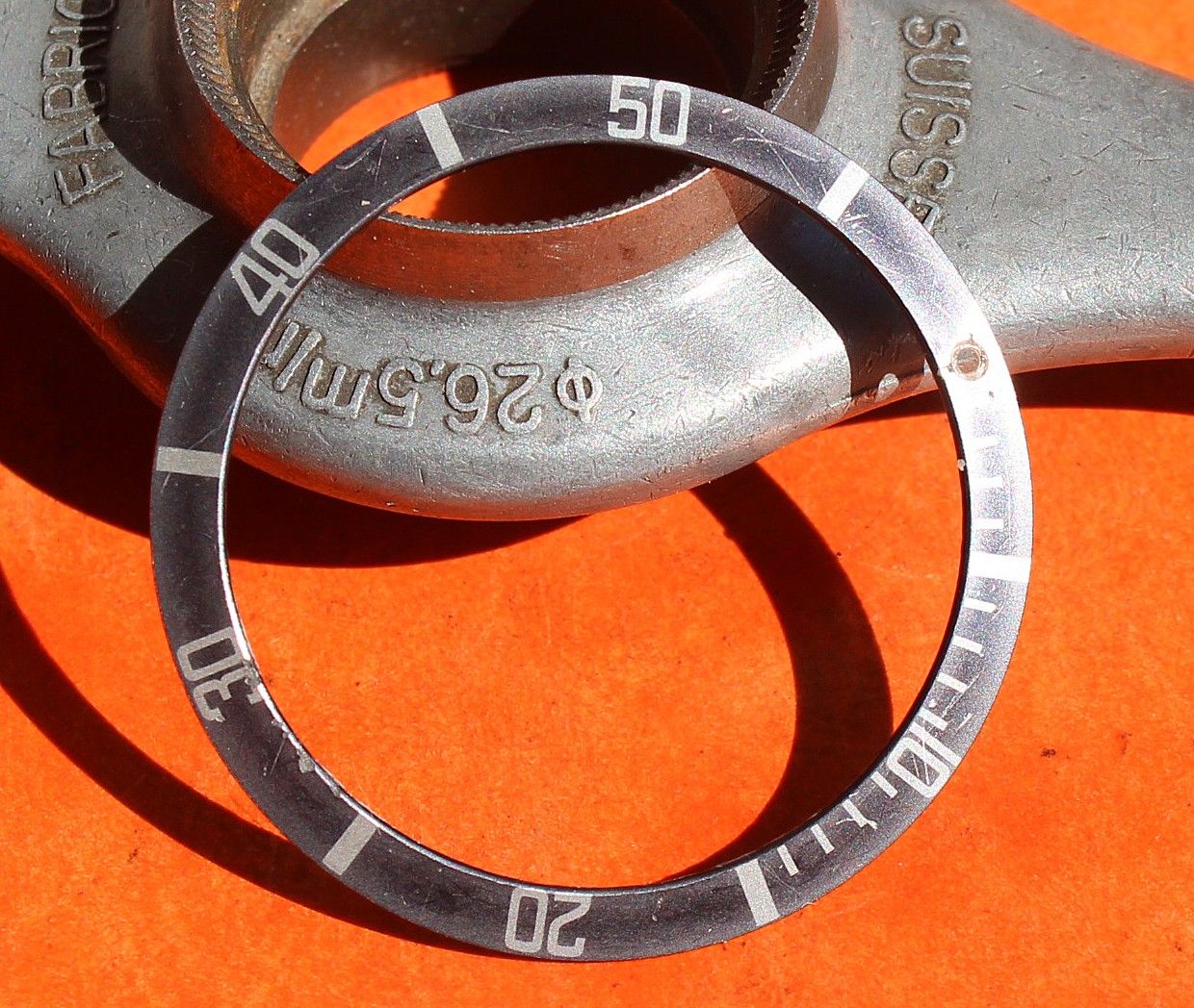 Rolex & Tudor River tons faded Fat Font bezel insert Submariner 5513 ...