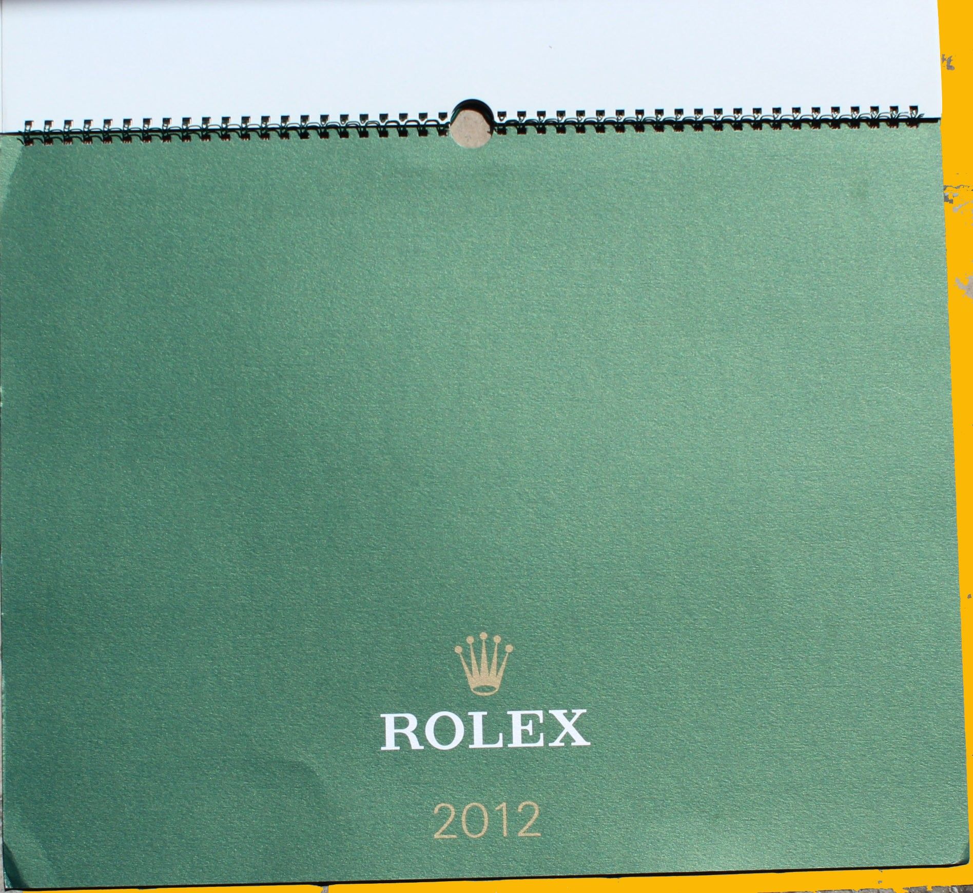 Rolex Vintage Mint Rolex Maxi wall Calendar 2012-2013 Colorfull landscapes