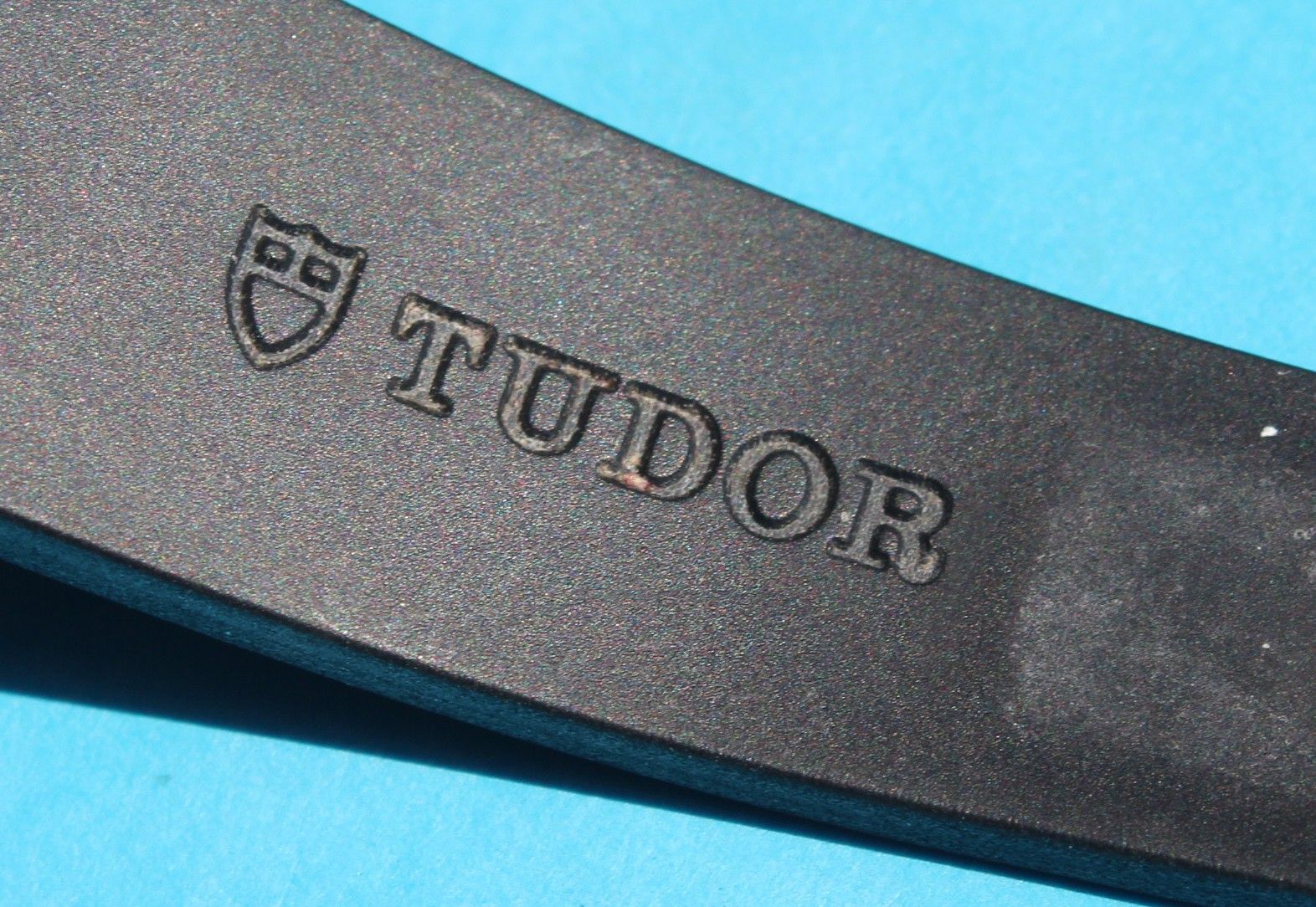 TUDOR ROLEX factory 20mm Genuine Black Rubber Strap watches Hydronaut ...