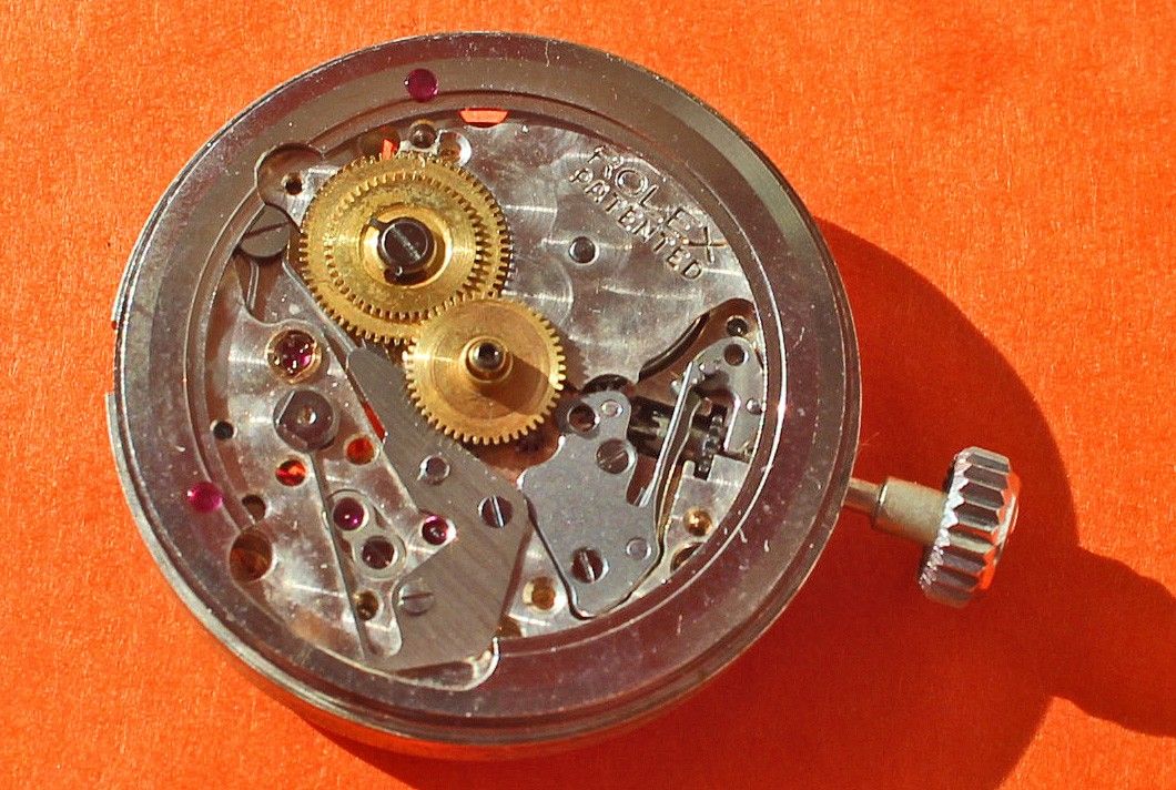 ROLEX MOVEMENT, AUTOMATIC CALIBER 1036 GMT MASTER WATCH 6542 RARE ...