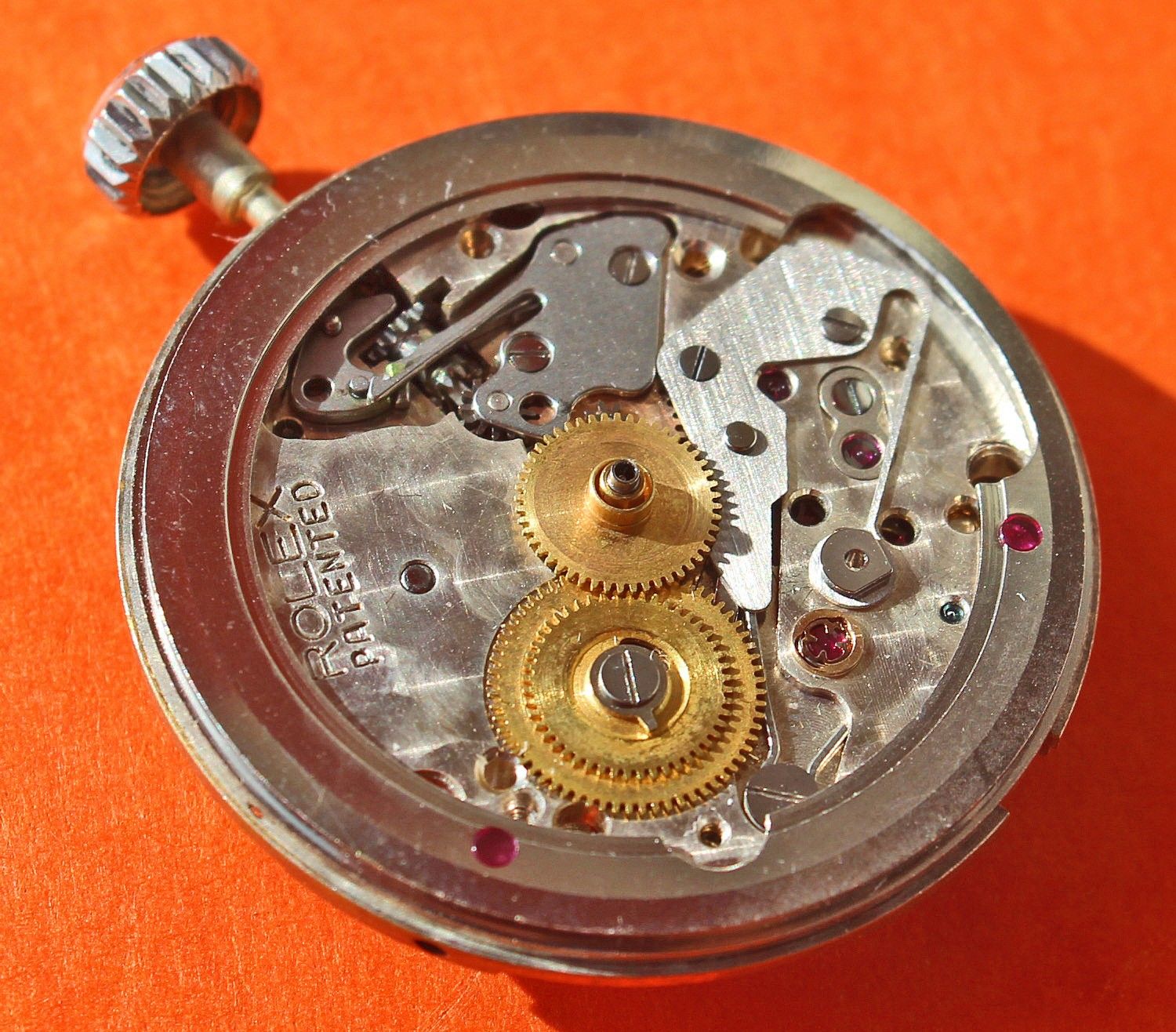 ROLEX MOVEMENT, AUTOMATIC CALIBER 1036 GMT MASTER WATCH 6542 RARE ...