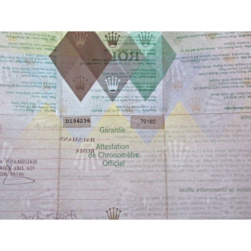 AUTHENTIC 2006 VINTAGE PAPER FOR ROLEX SUBMARINER DATEJUST EXPLORER GMT ...