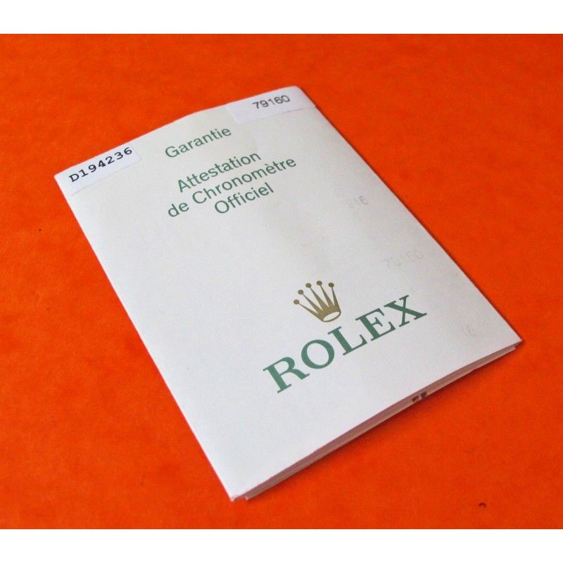 AUTHENTIC 2006 VINTAGE PAPER FOR ROLEX SUBMARINER DATEJUST EXPLORER GMT ...