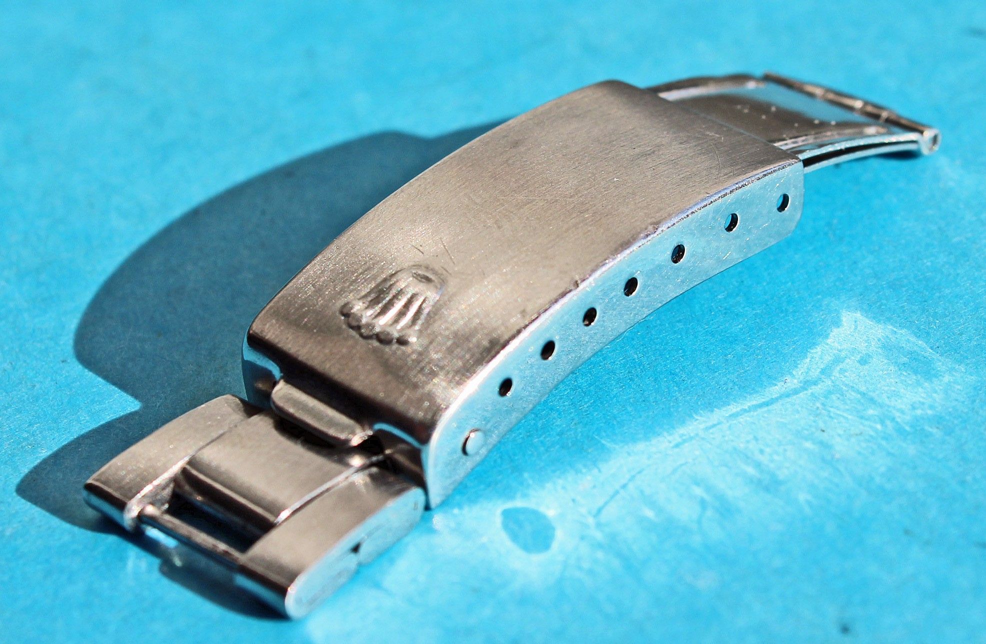 ROLEX VINTAGE 1971 STAMPED 7835 FOLDED DEPLOYANT CLASP WATCHES BANDS ...