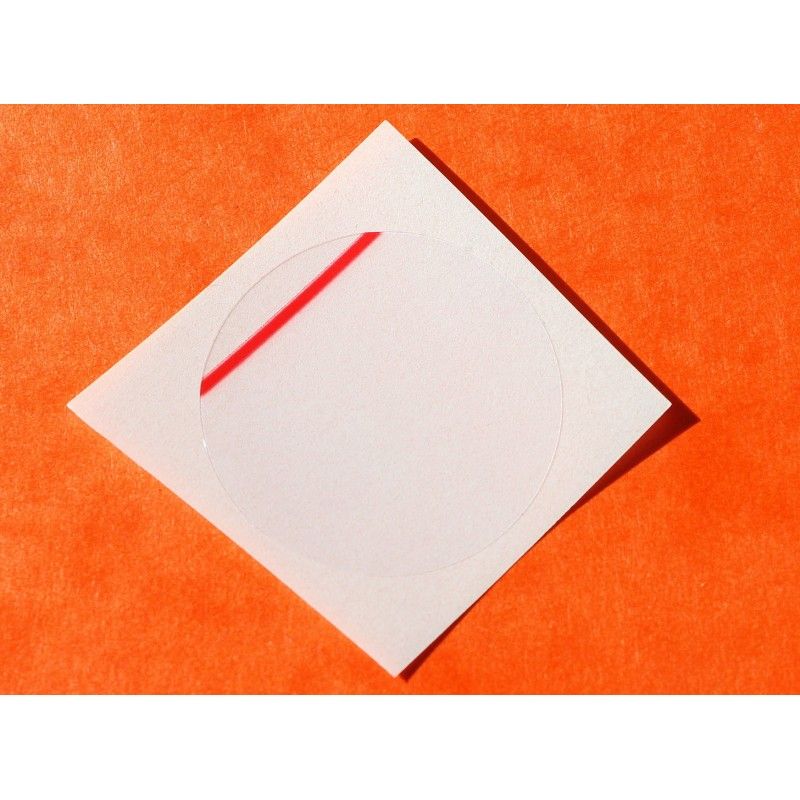 Red Line Vinyl Caseback Ø26mm Stickers for Rolex Watch Men's, BREITLING ...
