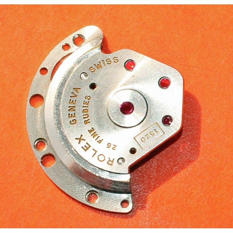Rolex Automatic Upper bridge movement 1520 Geneva 26 Fine rubies SWISS ...
