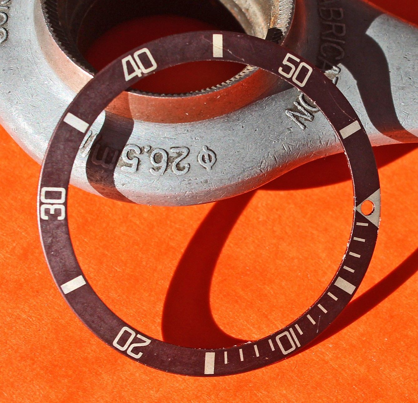 STUNNING ROLEX TROPICAL WATCH INSERT 5513, 5512, 1665, 1680 "BROWN ...